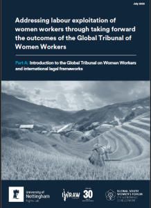 Addressing labour exploitation of women workers through taking forward ...